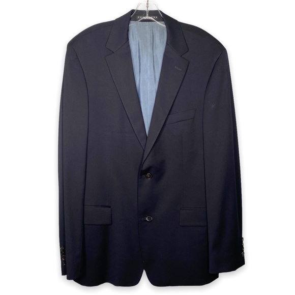 Hugo Boss | Suits & Blazers | Hugo Boss Navy Suit Jacket Virgin Wool ...